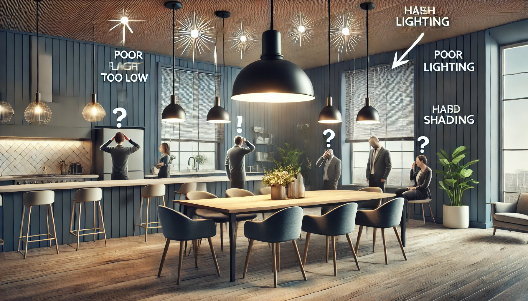 pendant light problems