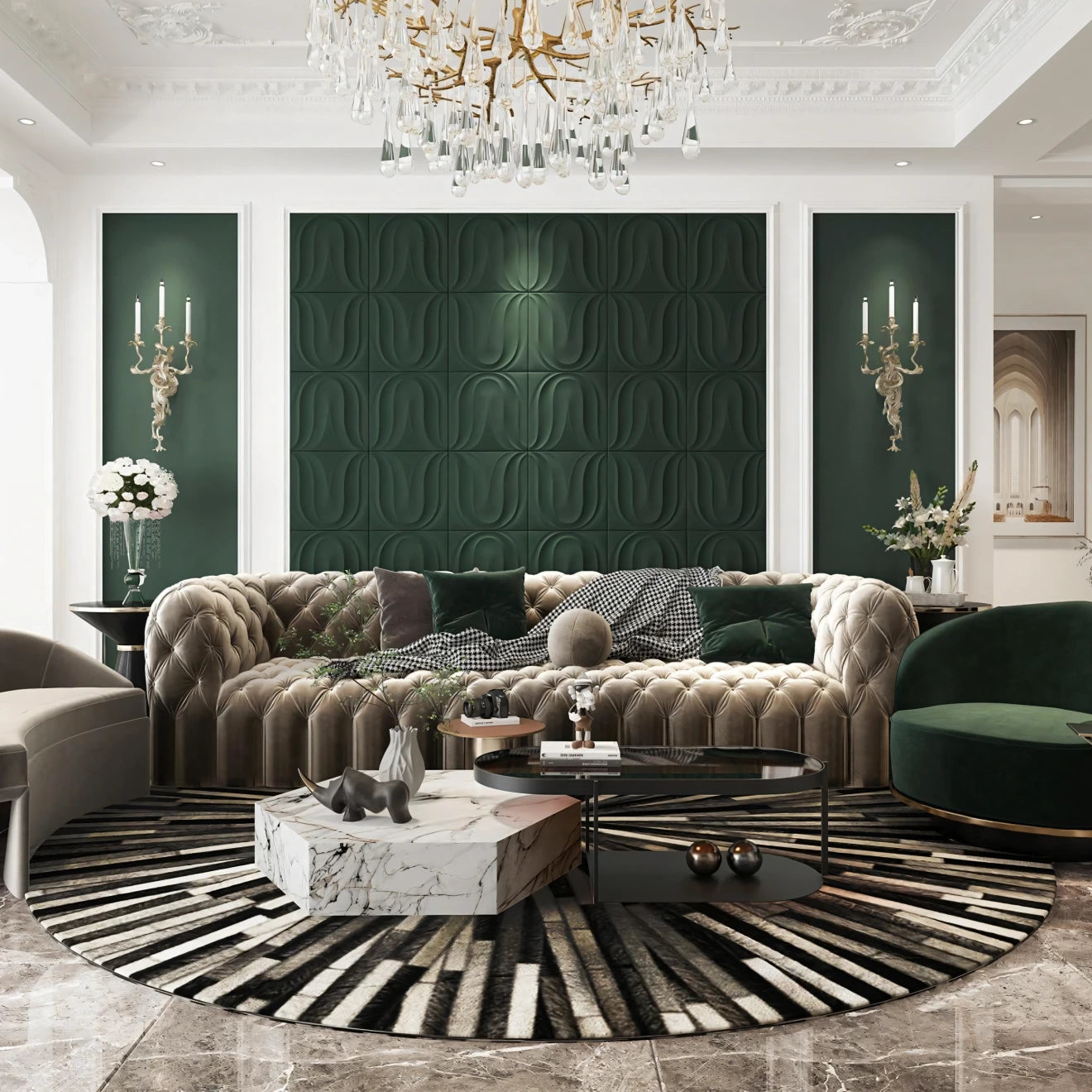 Mirabella 3D Accent Wall Panel | Decor Lane – DecorLane