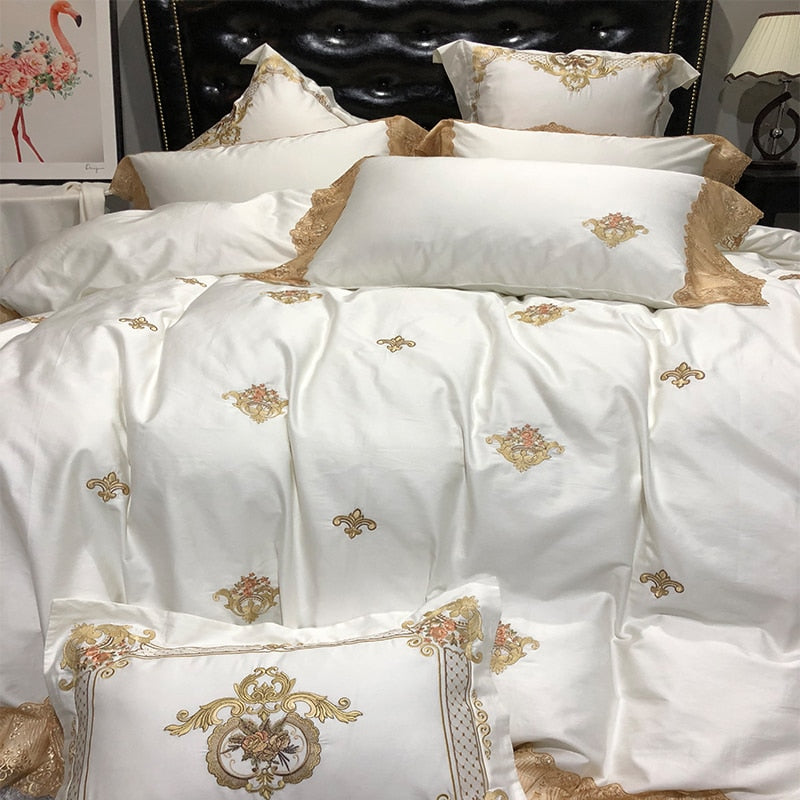 Golden Luxe 600TC Duvet Cover Set — Decor Lane – DecorLane